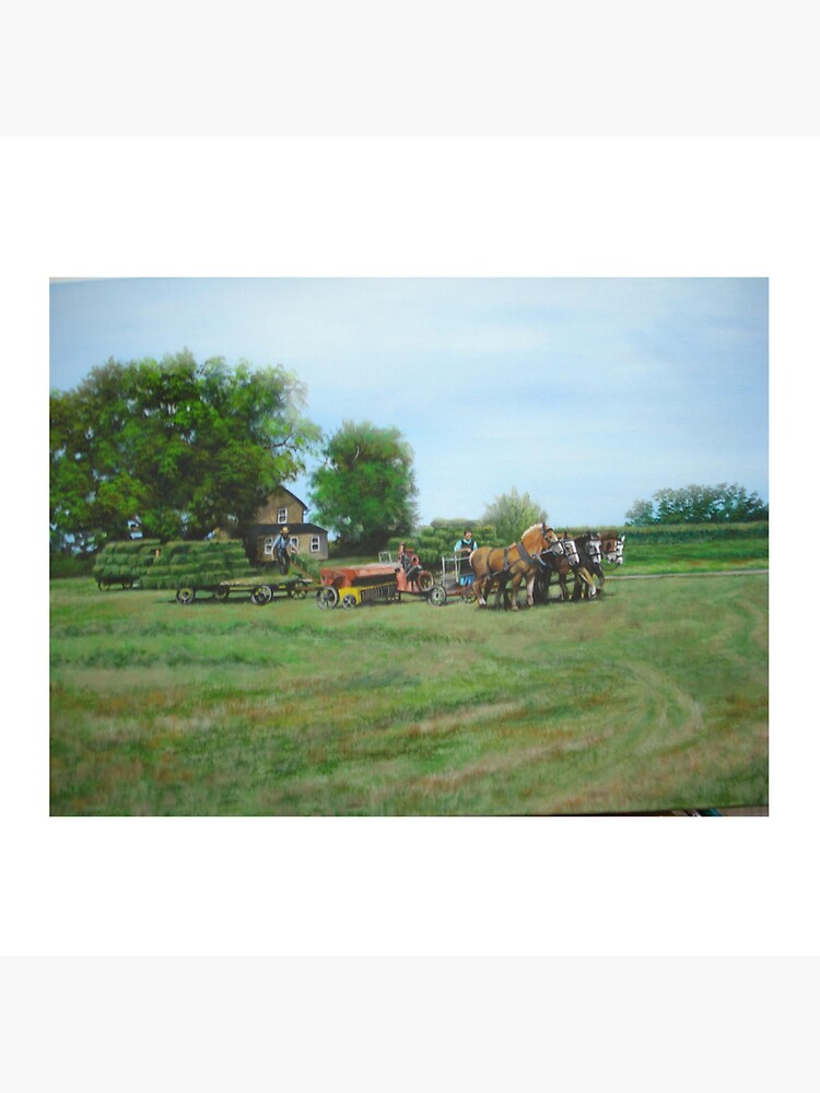 "Amish Hay Day Acrylic Block" Sticker for Sale by namakkad8a | Redbubble