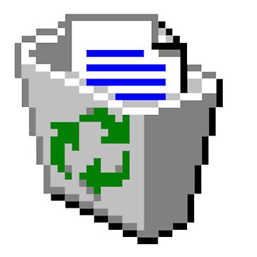 "Windows 95 Recycling Bin Icon" Sticker for Sale by Peeshes | Redbubble