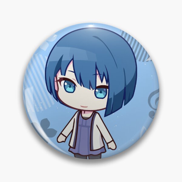 "Haruka Kiritani Chibi" Pin for Sale by Takaada | Redbubble