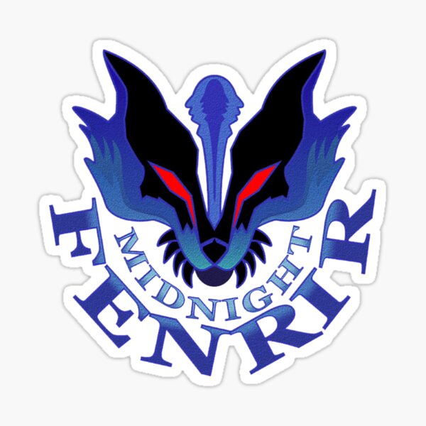 "Gundam Midnight Fenrir Corps " Sticker for Sale by cleverring3 | Redbubble