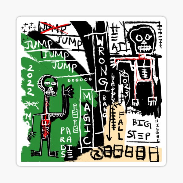 "Jump" Sticker for Sale by Benedictp | Redbubble