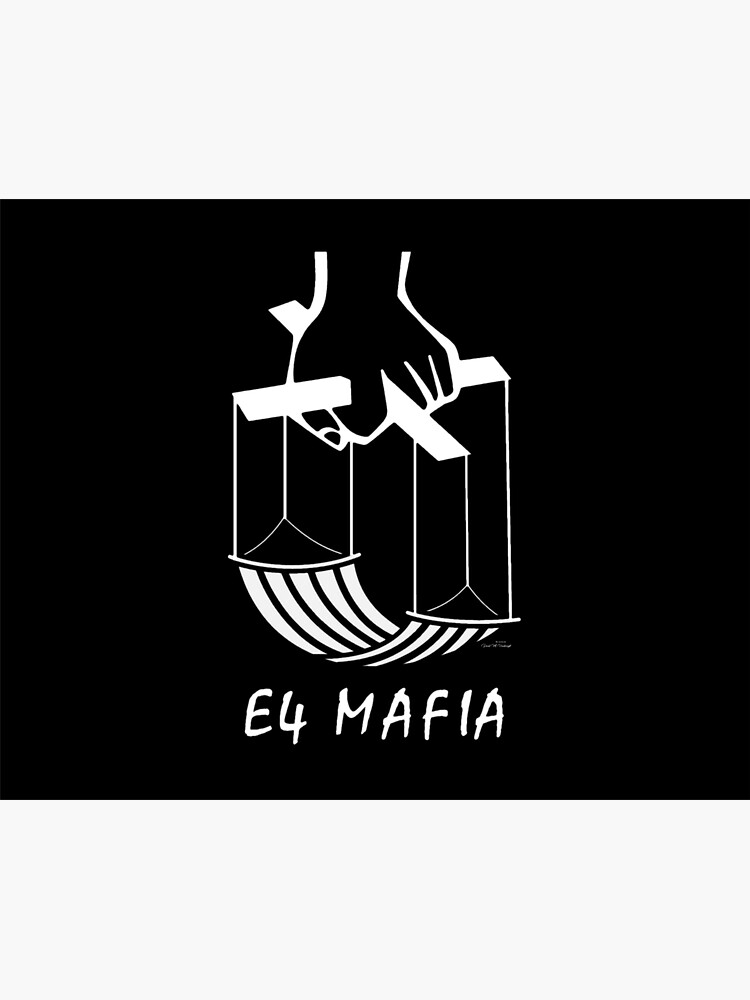 "The E4 Mafia - Official E4M Logo" Sticker for Sale by MultitudinousAr ...