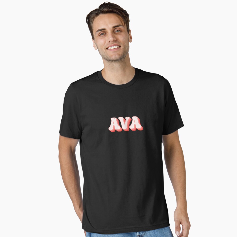 "Ava - Name" Sticker for Sale by kindxinn | Redbubble