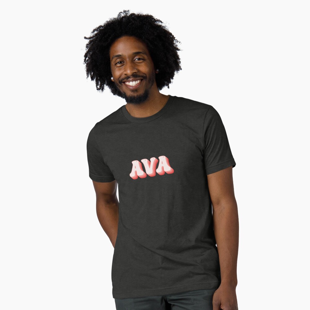 "Ava - Name" Sticker for Sale by kindxinn | Redbubble
