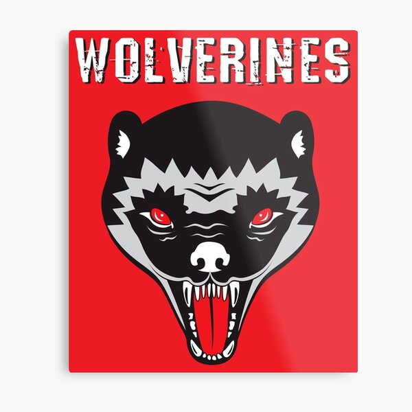Wolverines Metal Prints | Redbubble