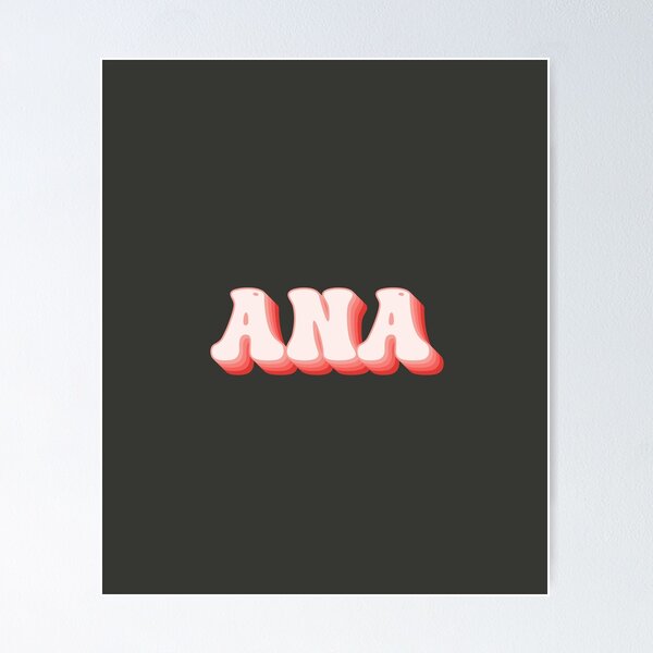 Ana Name Wallpaper 51 Beautiful 3D Name Wallpapers For "ana" | Custom
