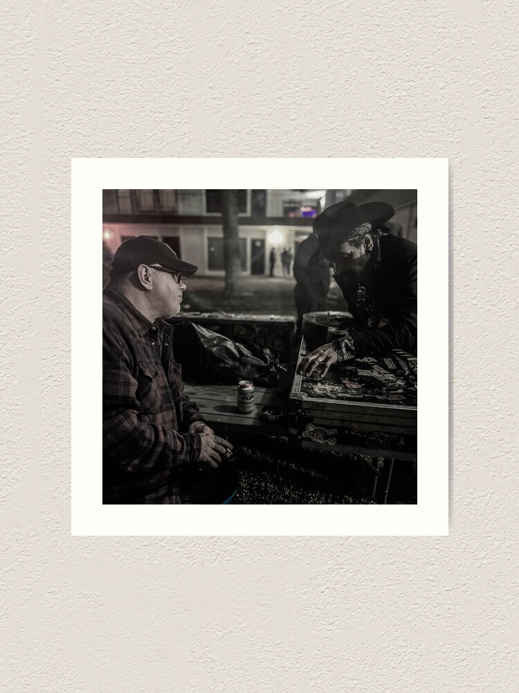 "Chris Tofield & Eric Sardinas" Art Print for Sale by DGCustom | Redbubble