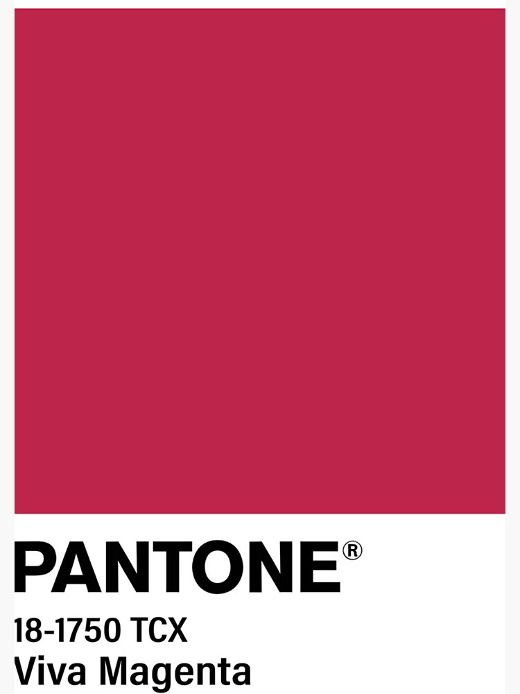 "Pantone Color Of The Year 2023 Viva Magenta " Spiral Notebook for Sale ...