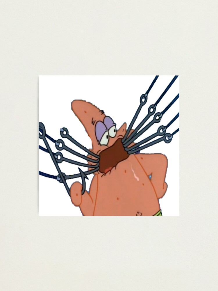 "Patrick Star Does This Look Dangerous" Photographic Print by ...