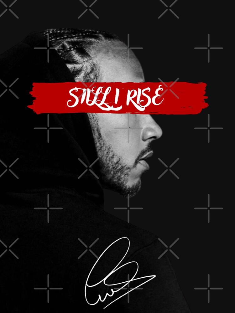 Lewis Hamilton Still I rise black & white design T-Shirt sold by ...