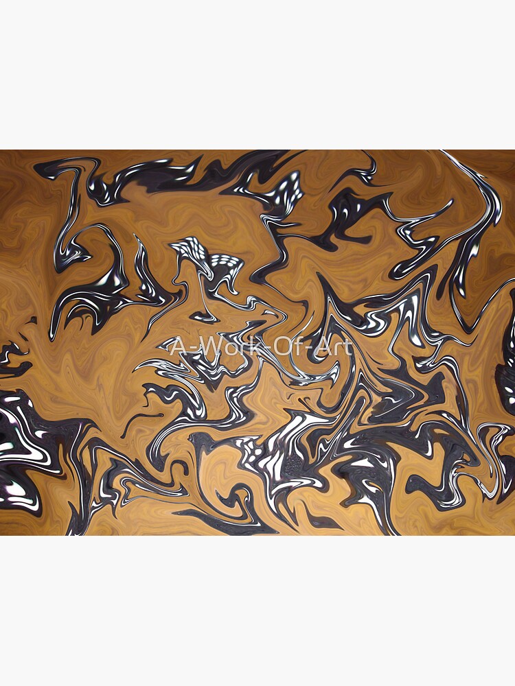 "Liquified Wooden Numbers Game," Sticker for Sale by A-Work-Of-Art ...