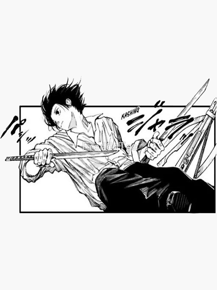 "Sakamoto days" Sticker by FreddyTea | Redbubble