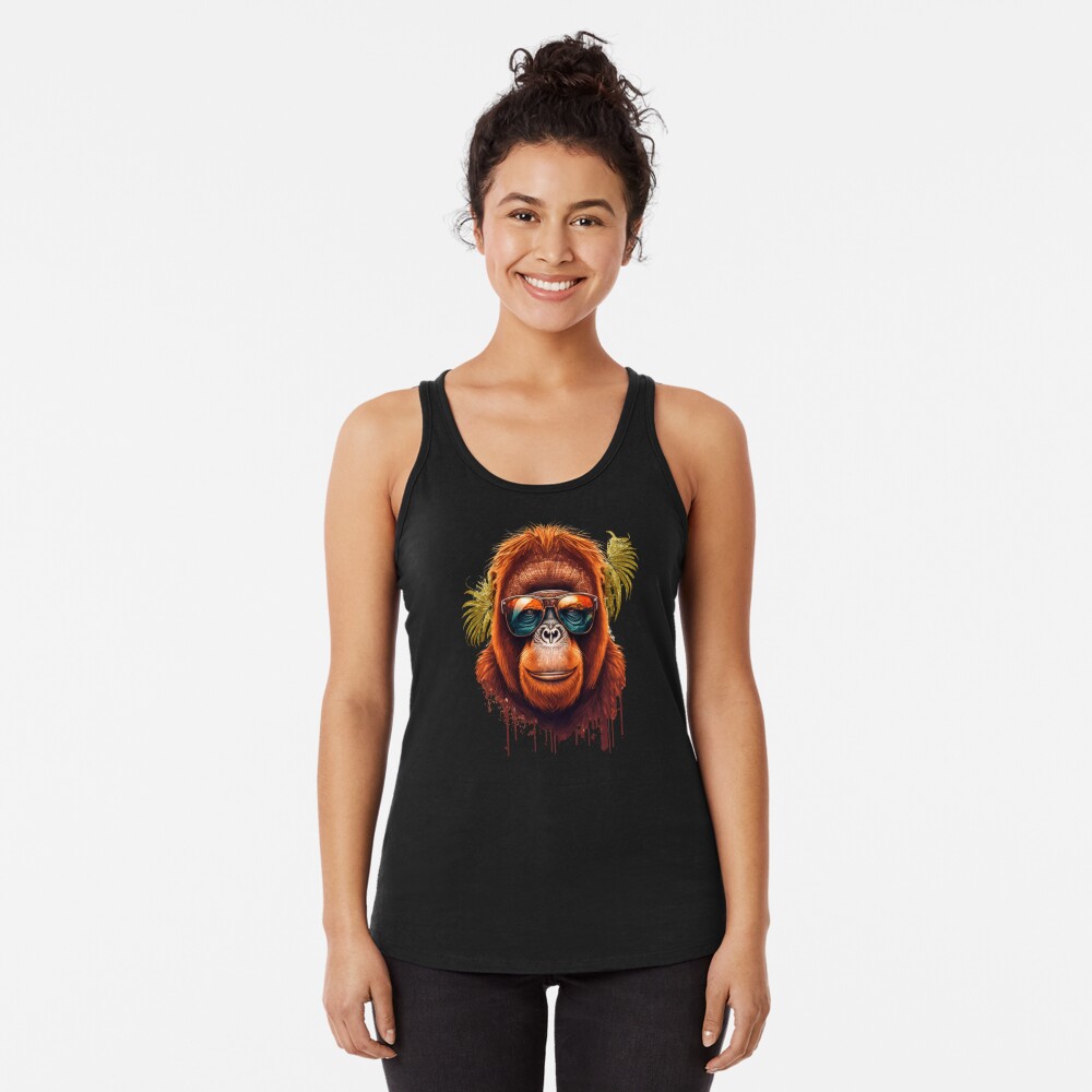 "cool orangutan " Sticker for Sale by hoffe-e | Redbubble