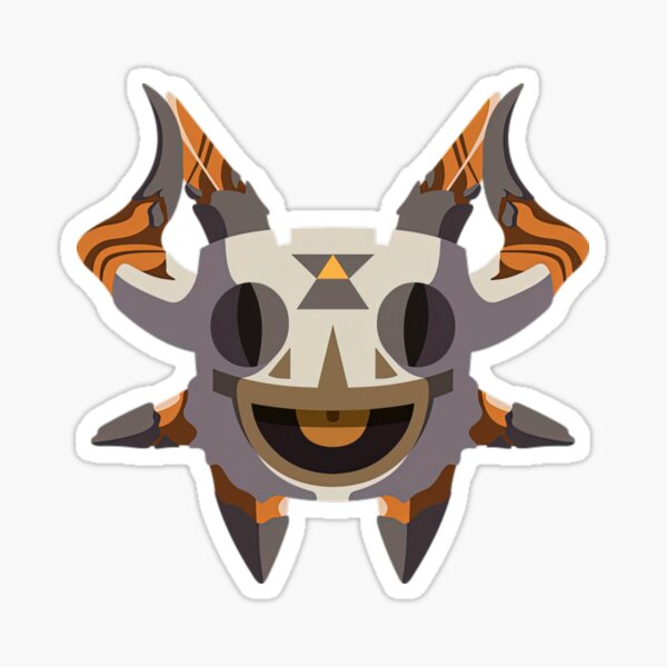 "Genshin Impact Samachurl Geo Skull Mask" Sticker for Sale by ...