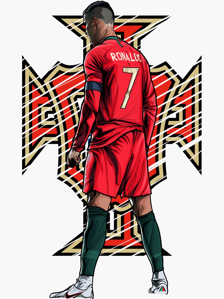 "Cristiano Ronaldo Portugal Logo " Sticker for Sale by masahiko212 ...