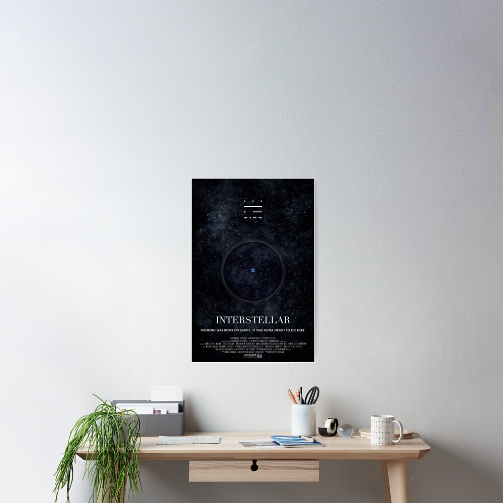 "Interstellar - Wormhole Poster" Poster for Sale by CageTheSongBird | Redbubble