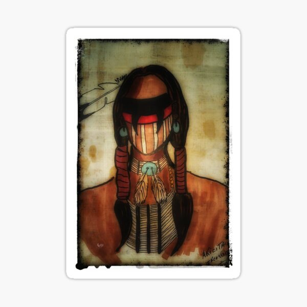 "Akicita" Sticker by Ikce | Redbubble