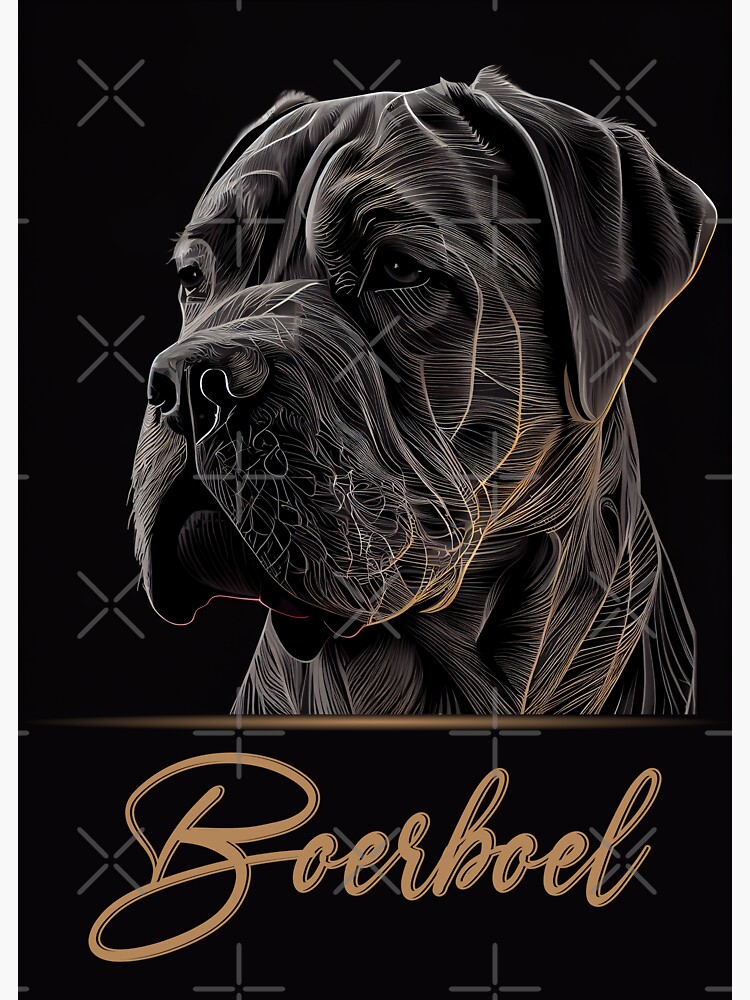"Boerboel" Sticker for Sale by Best-Breeds | Redbubble