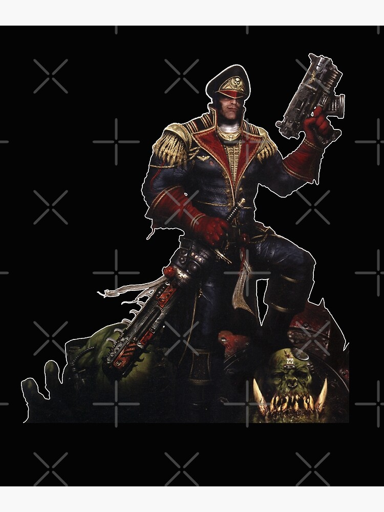 "Commissar Hero of the Imperium " Poster for Sale by Mekone | Redbubble