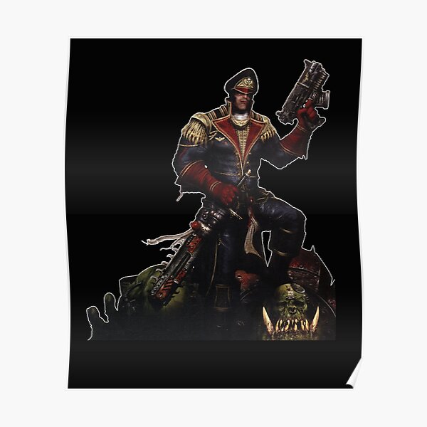 "Commissar Hero of the Imperium " Poster for Sale by Mekone | Redbubble