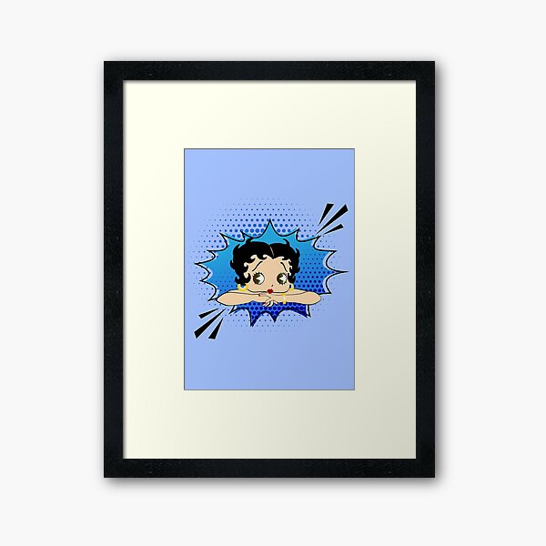 "BETTY boop comic style blue, Betty Boop comic style, Betty Boop 2023 ...
