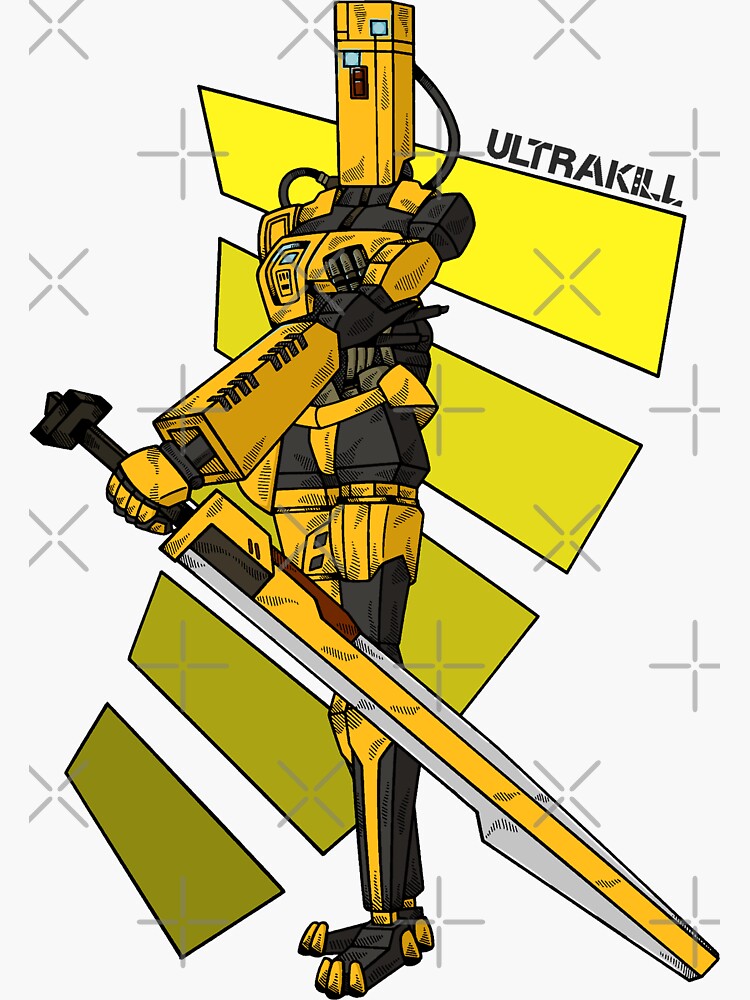"ULTRAKILL" Sticker for Sale by Paul Richardson | Redbubble