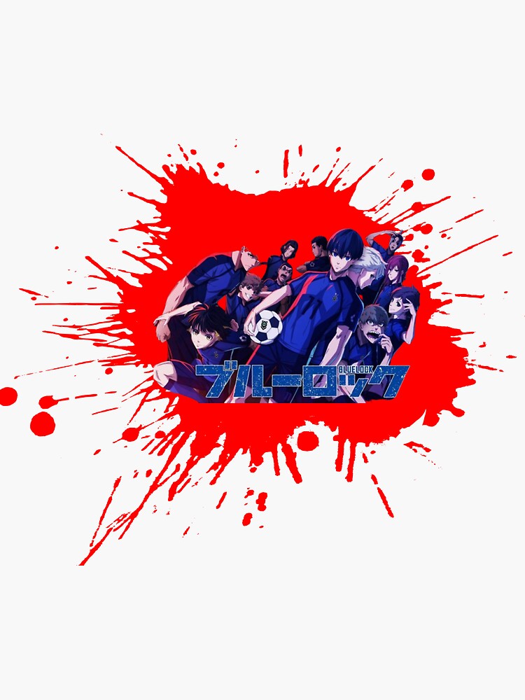 "bluelock" Sticker for Sale by HKM400 | Redbubble