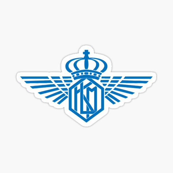 "Awesome KLM Design" Sticker for Sale by RandysOddities | Redbubble
