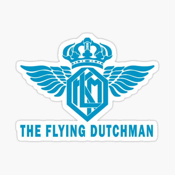 "klm airlines " Sticker for Sale by TrapTrading | Redbubble