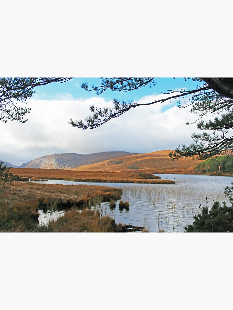 "Beautiful Glenveagh National Park in county Donegal Ireland." Sticker ...