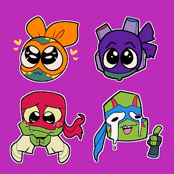 "the sillies - family fun pack" Sticker for Sale by SunstarXD | Redbubble