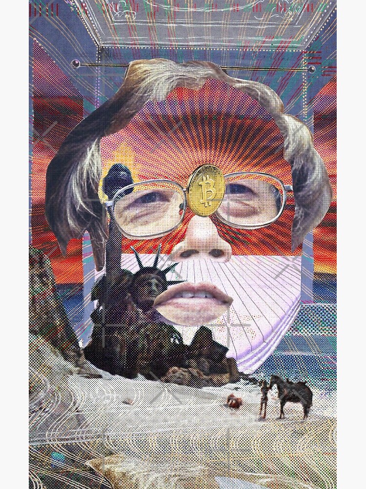 "Face of Satoshi Nakamoto Retro Aesthetic #7" Poster for Sale by ...