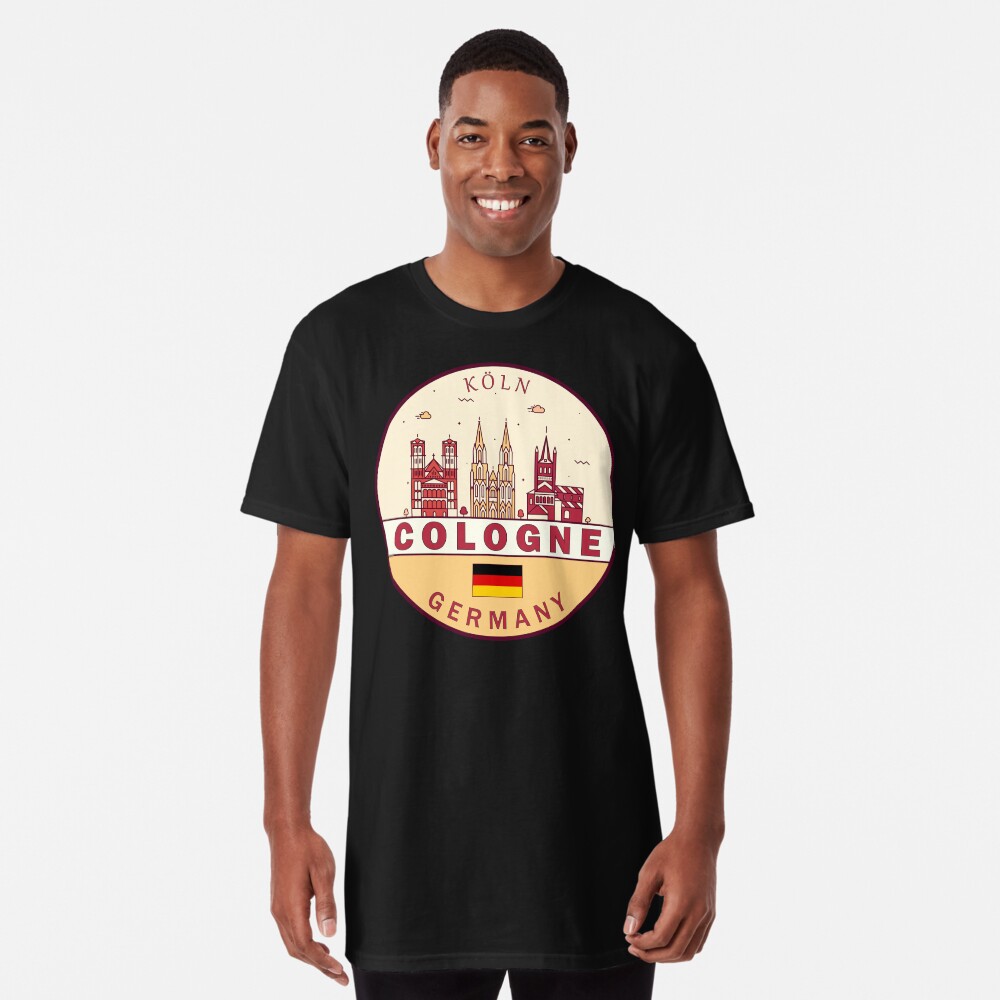 "Cologne Germany City Skyline Emblem" Sticker for Sale by ...