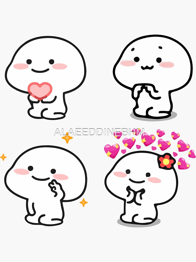 "Pentol Stickers collection " Sticker for Sale by ALAEEDDINEBHM | Redbubble