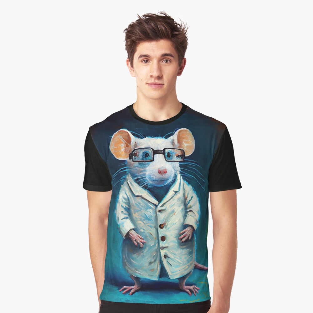 "Lab Rats - impasto oil painting. A rat doctor" Poster for Sale by ...
