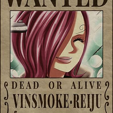 "Vinsmoke Reiju Bounty One Piece Poison Pink Germa 66 Wanted" Poster ...
