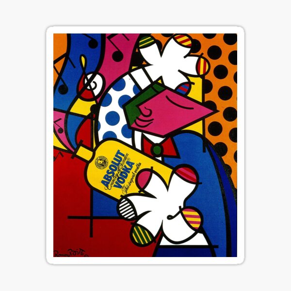 "Absolut Vodka" Sticker for Sale by eastoncraig | Redbubble
