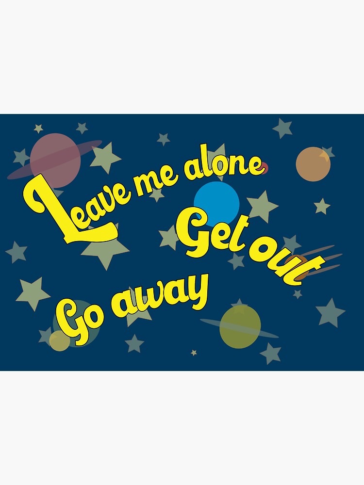 "Passive aggressive Space" Sticker for Sale by podpol | Redbubble