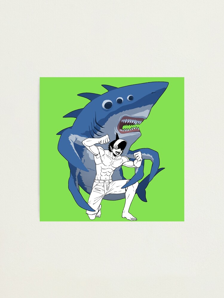 "Beam - Shark Devil - Chainsaw Man " Photographic Print for Sale by ...