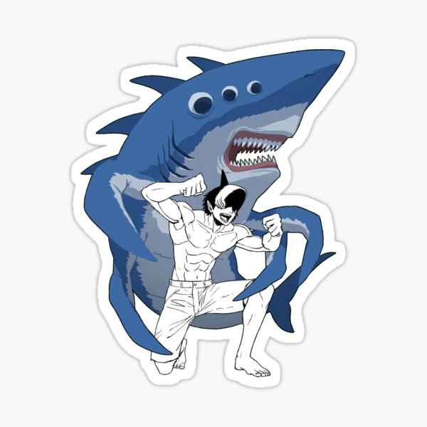"Beam - Shark Devil - Chainsaw Man " Sticker for Sale by Anime-Express ...