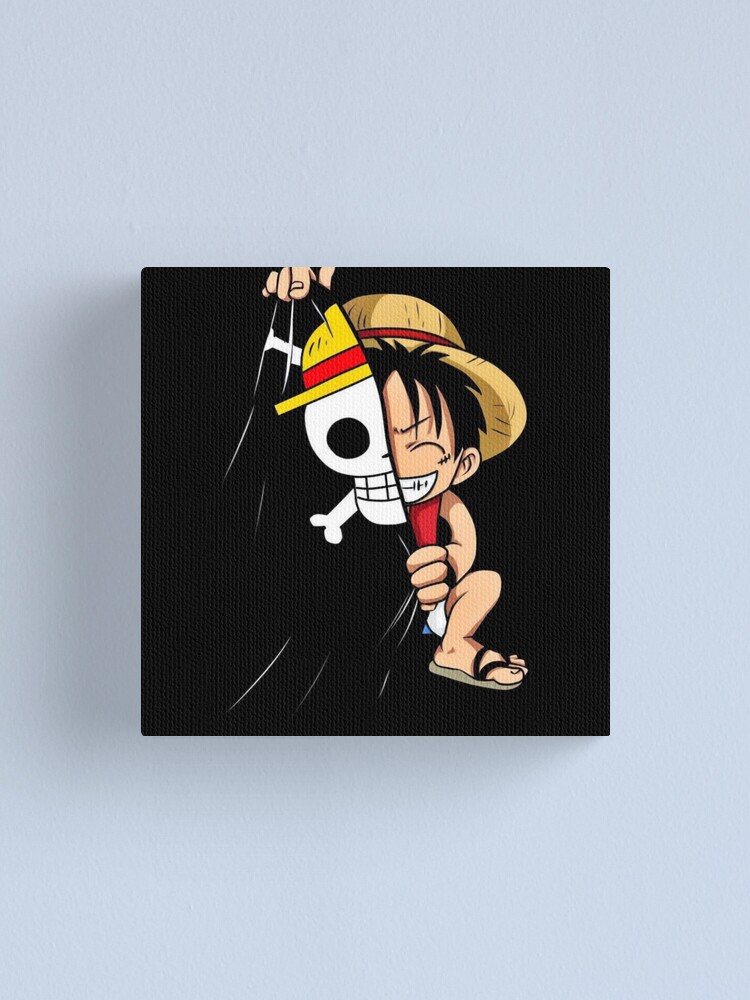 Impression sur toile « Luffy Luffy Luffy Luffy », par 99Anime | Redbubble