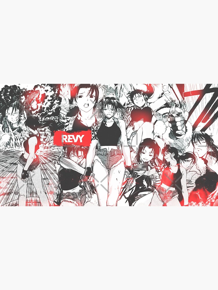 "Empower like Revy: Get the ultimate Black Lagoon two-hand gun woman sexy manga beauty apparel ...