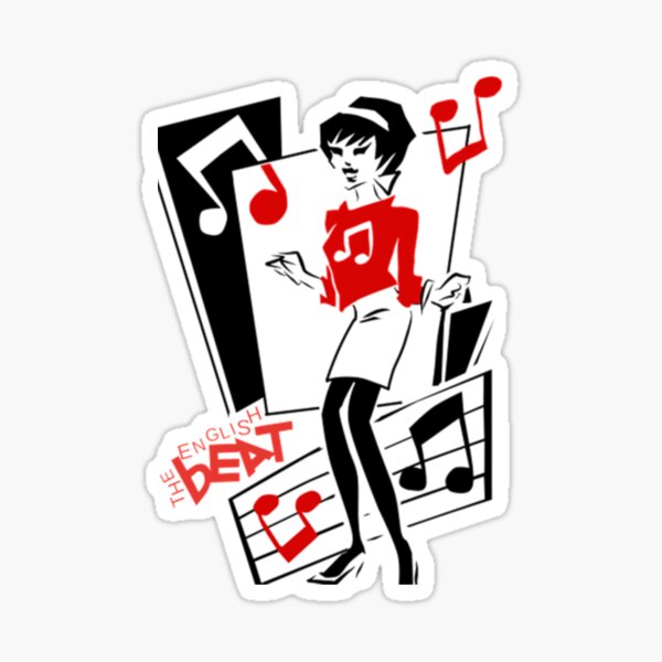 "English beat " Sticker for Sale by ejiritatsu333 | Redbubble