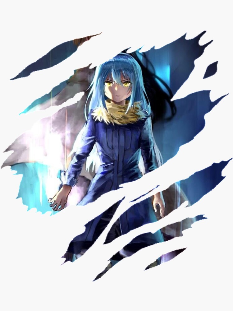 "anime rimuru tempest" Sticker for Sale by Marlowcortez | Redbubble