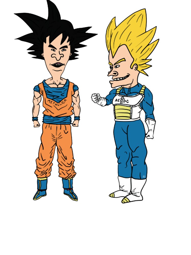 "beavis and butthead x dragon ball and son goku" Kids T-Shirt for Sale ...