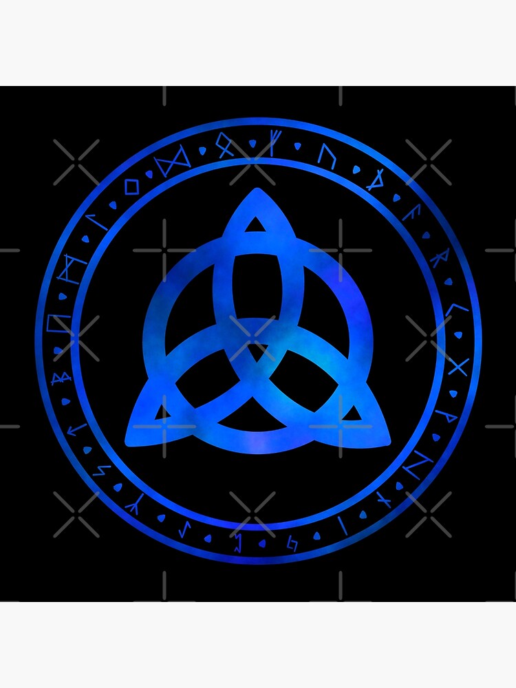 "Trinity knot and Runes" Poster for Sale by Kcinnik | Redbubble
