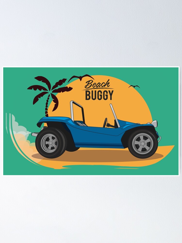 "Beach Buggy" Poster for Sale by AutomotiveArt | Redbubble