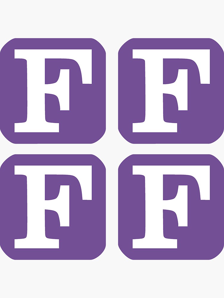 "Fortran Logo 4x" Sticker for Sale by MrShy | Redbubble