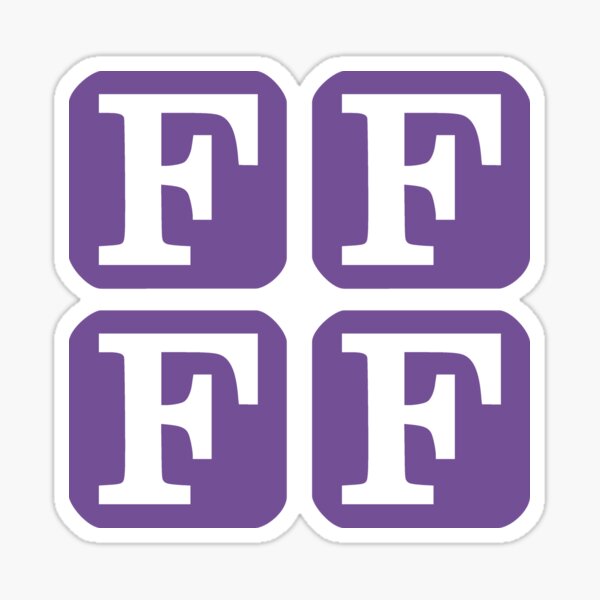 "Fortran Logo 4x" Sticker for Sale by MrShy | Redbubble