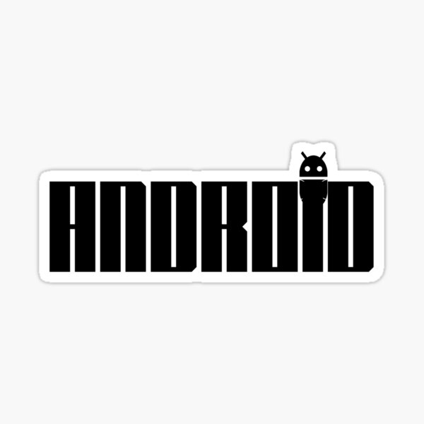 "Logo Android " Sticker for Sale by NaFiranceOsa | Redbubble